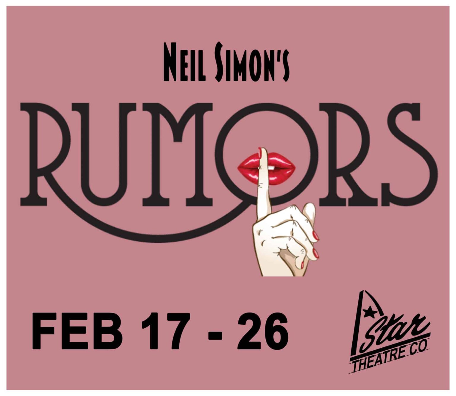 Neil Simon’s RUMORS at The Star Theatre - February 17, 2023 | Oceanside, CA