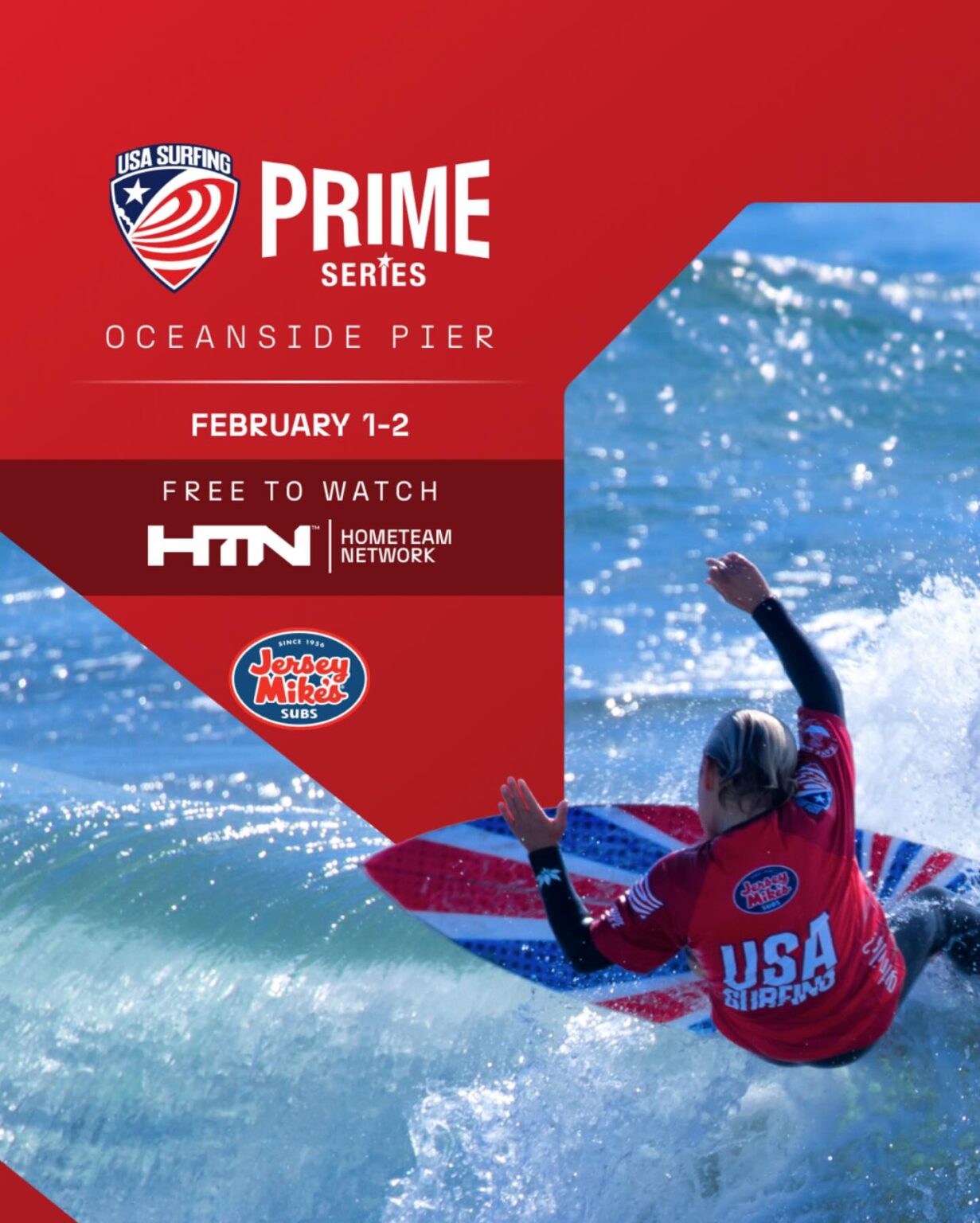 USA Surfing Prime West - March 07, 2026 | Oceanside, CA
