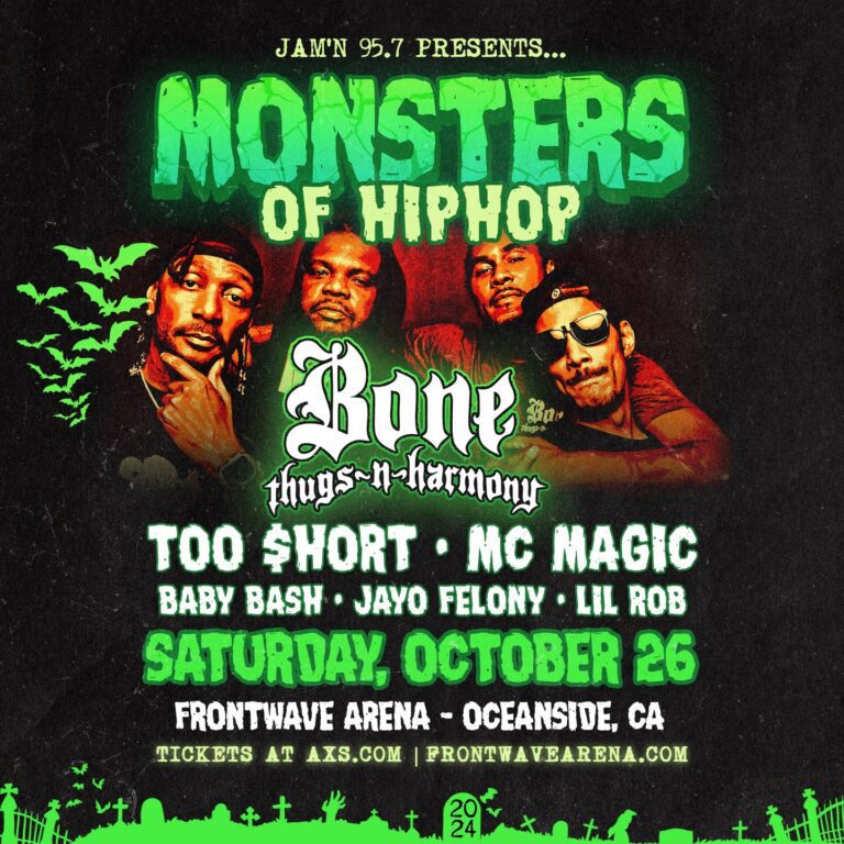 JAM'N 95.7 presents Monsters of HipHop at Frontwave Arena - October 26 ...