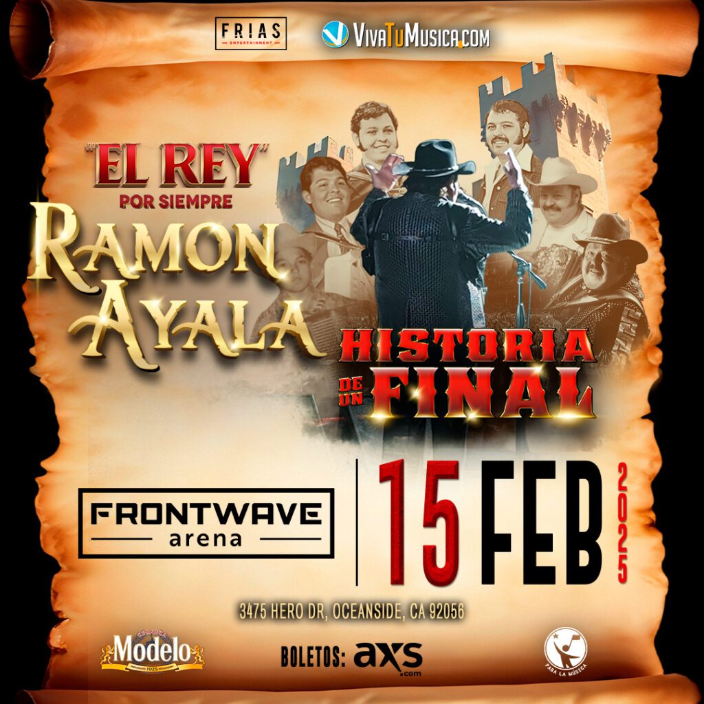 Ramón Ayala Farewell Tour at Frontwave Arena - February 15, 2025 ...