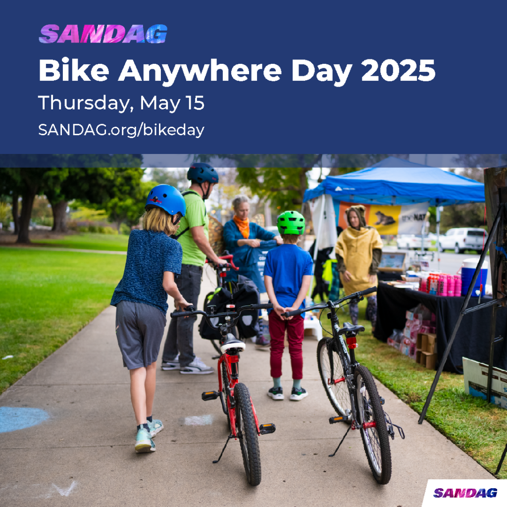 Bike Anywhere Day - May 15, 2025 | Oceanside, CA